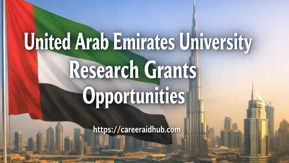 United Arab Emirates University Research Grants Opportunities - Career ...