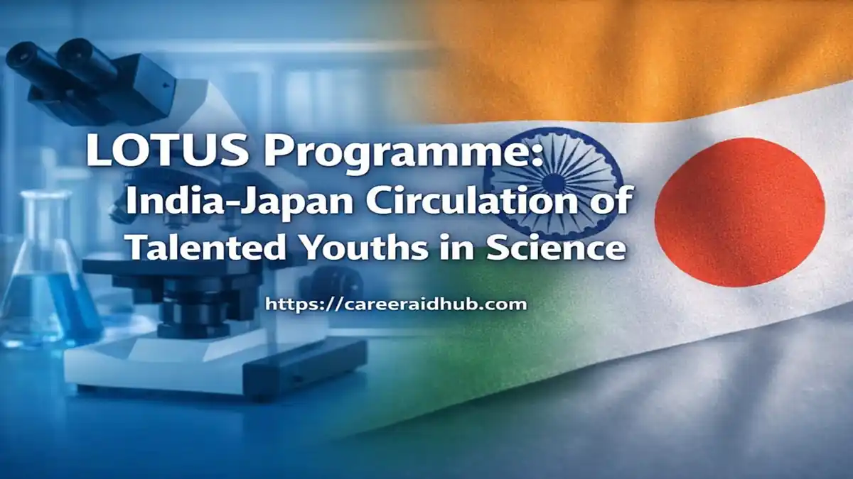 LOTUS Programme: India-Japan Circulation of Talented Youths in Science ...