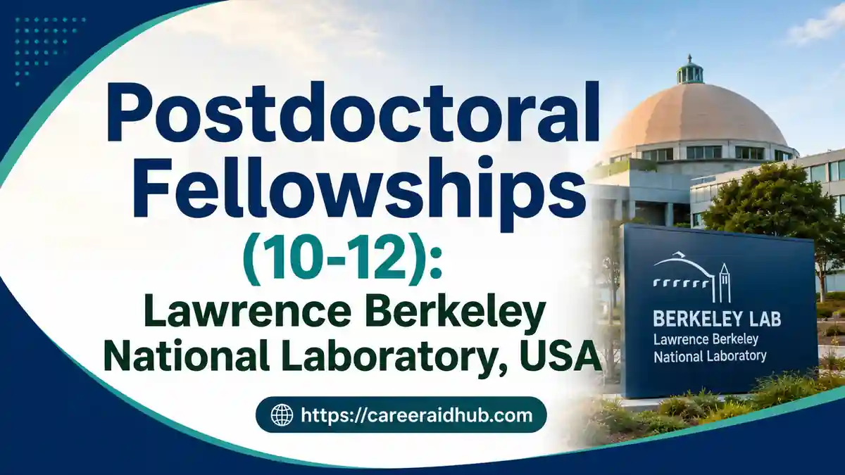 Postdoctoral Fellow Recruitments: Lawrence Berkeley National Laboratory ...
